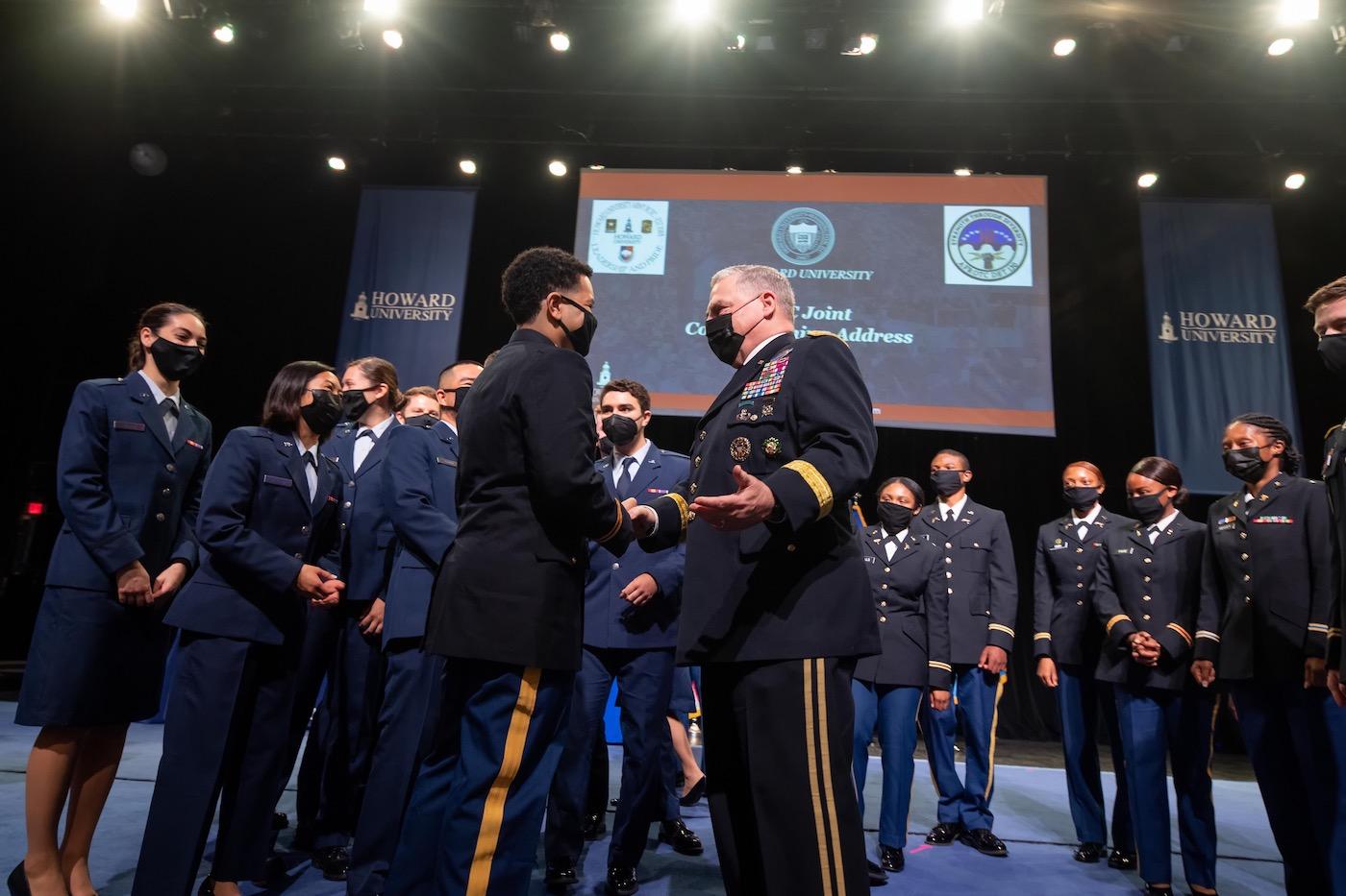 ROTC Cadets Honored | Howard Magazine